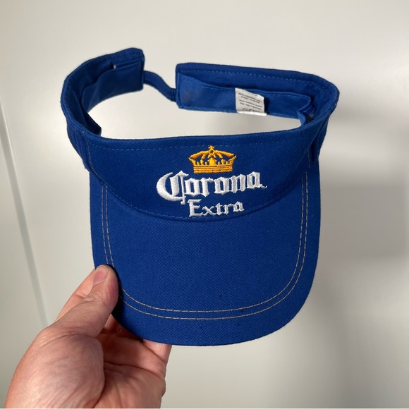 Corona | Accessories | Corona Extra Blue And Yellow Visor | Poshmark